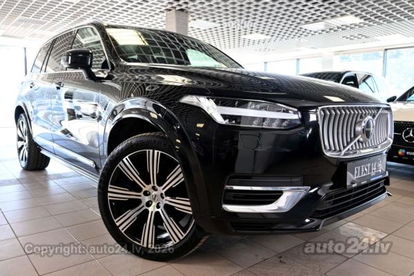 Black Volvo XC90 2022 in Tallinn, with an engine capacity of 2.00 L and mileage of 77 thousand km for 51990 €, photo 2 on AUTOMOTO.COM.LV