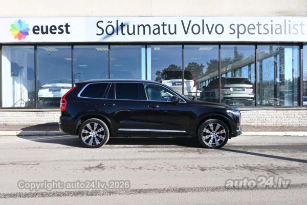 Black Volvo XC90 2022 in Tallinn, with an engine capacity of 2.00 L and mileage of 77 thousand km for 51990 €, photo 7 on AUTOMOTO.COM.LV