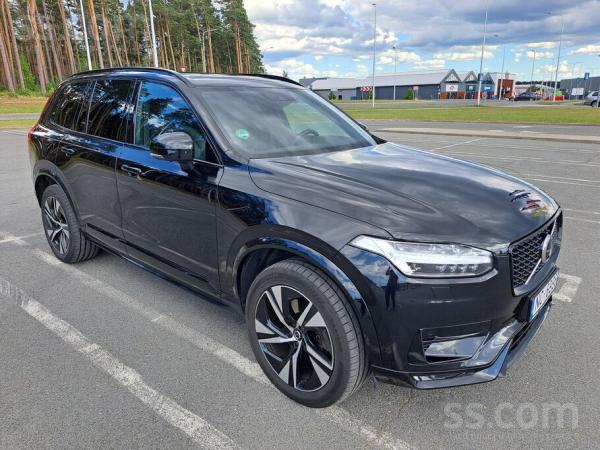 Melns Volvo XC90 2022 Rīga, ar dzinēja tilpumu 2.00 L un nobraukumu 98 tūkst. km par 40900 €, foto 1 vietnē AUTOMOTO.COM.LV