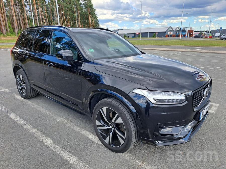 Melns Volvo XC90 2022 Rīga, ar dzinēja tilpumu 2.00 L un nobraukumu 98 tūkst. km par 40900 €, foto 1 vietnē AUTOMOTO.COM.LV