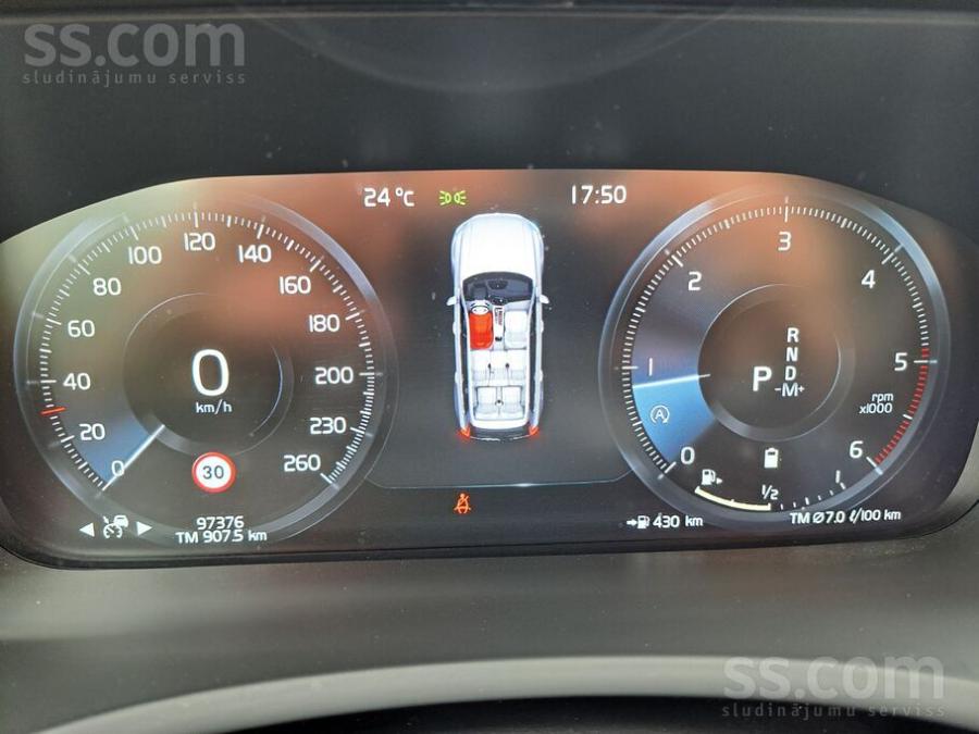 Melns Volvo XC90 2022 Rīga, ar dzinēja tilpumu 2.00 L un nobraukumu 98 tūkst. km par 40900 €, foto 6 vietnē AUTOMOTO.COM.LV