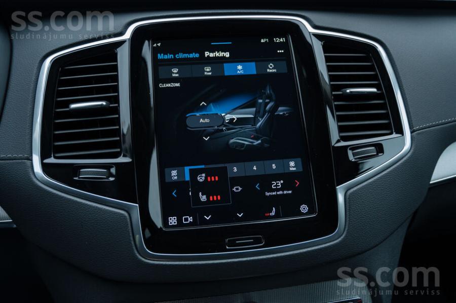 Melns Volvo XC90 2023 Rīga, ar dzinēja tilpumu 2.00 L un nobraukumu 91 tūkst. km par 48900 €, foto 21 vietnē AUTOMOTO.COM.LV