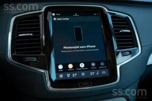 Black Volvo XC90 2023 in Riga, with an engine capacity of 2.00 L and mileage of 75 thousand km for 48000 €, photo 17 on AUTOMOTO.COM.LV