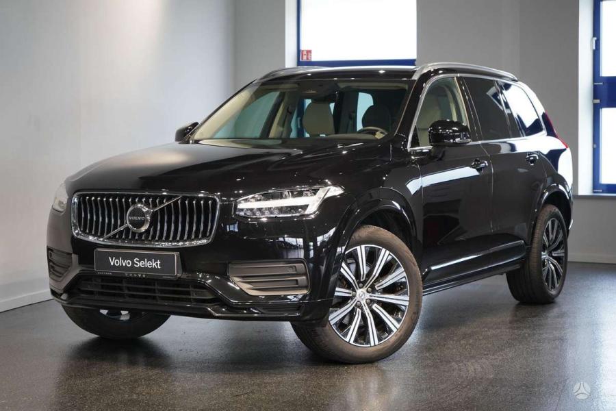 Melns Volvo XC90 2023 Viļņa, ar dzinēja tilpumu 1.97 L un nobraukumu 52 tūkst. km par 41900 €, foto 1 vietnē AUTOMOTO.COM.LV