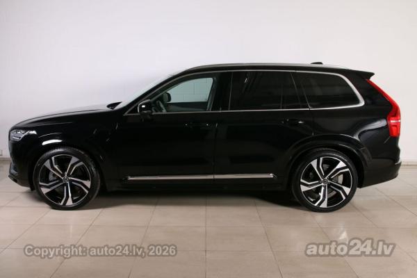Black Volvo XC90 2024 in Tallinn, with an engine capacity of 2.00 L and mileage of 27 thousand km for 74990 €, photo 3 on AUTOMOTO.COM.LV