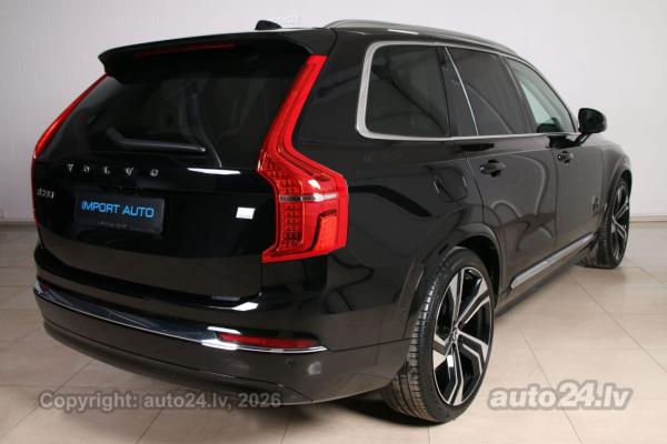 Black Volvo XC90 2024 in Tallinn, with an engine capacity of 2.00 L and mileage of 27 thousand km for 74990 €, photo 6 on AUTOMOTO.COM.LV