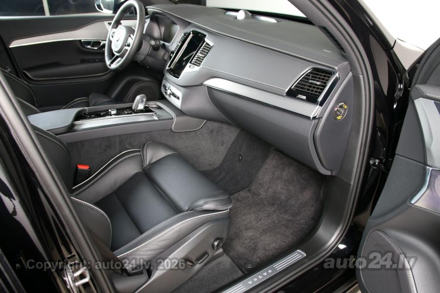 Melns Volvo XC90 2024 Tallina, ar dzinēja tilpumu 2.00 L un nobraukumu 5 tūkst. km par 79990 €, foto 11 vietnē AUTOMOTO.COM.LV