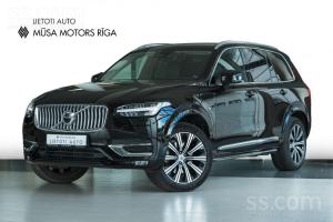 Black Volvo XC90 2024 in Riga, with an engine capacity of 2.00 L and mileage of 58 thousand km for 49900 €, photo  on AUTOMOTO.COM.LV