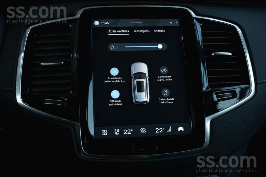 Melns Volvo XC90 2024 Rīga, ar dzinēja tilpumu 2.00 L un nobraukumu 58 tūkst. km par 49900 €, foto 23 vietnē AUTOMOTO.COM.LV