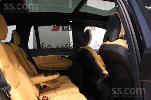 Black Volvo XC90 2024 in Riga, with an engine capacity of 2.00 L and mileage of 34 thousand km for 52000 €, photo 24 on AUTOMOTO.COM.LV