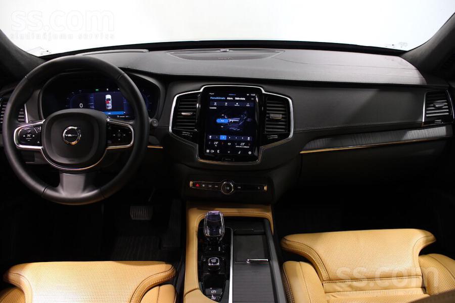 Black Volvo XC90 2024 in Riga, with an engine capacity of 2.00 L and mileage of 34 thousand km for 52000 €, photo 29 on AUTOMOTO.COM.LV