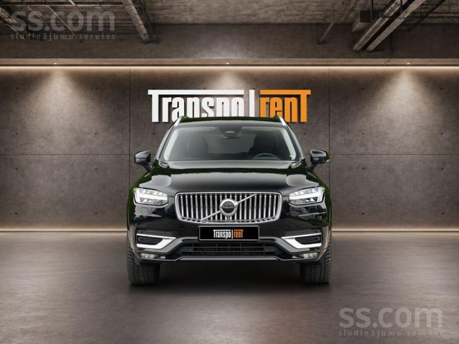 Black Volvo XC90 2024 in Riga, with an engine capacity of 2.00 L and mileage of 47 thousand km for 48500 €, photo 3 on AUTOMOTO.COM.LV