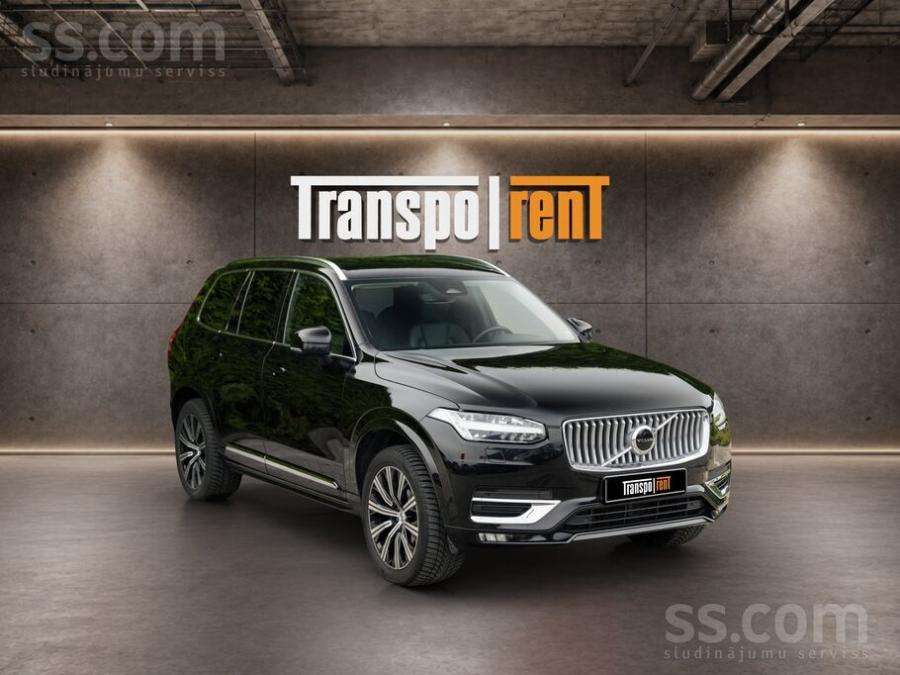 Black Volvo XC90 2024 in Riga, with an engine capacity of 2.00 L and mileage of 47 thousand km for 48500 €, photo 4 on AUTOMOTO.COM.LV