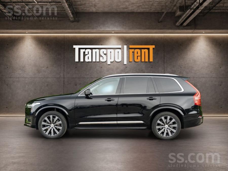 Black Volvo XC90 2024 in Riga, with an engine capacity of 2.00 L and mileage of 47 thousand km for 48500 €, photo 10 on AUTOMOTO.COM.LV