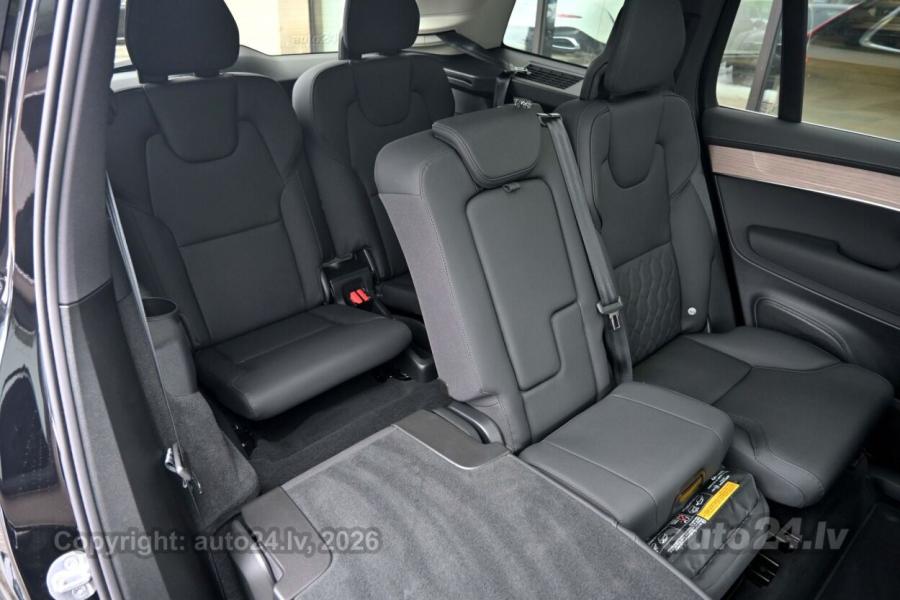 Black Volvo XC90 2025 in Tallinn, with an engine capacity of 2.00 L and mileage of 25 thousand km for 74950 €, photo 12 on AUTOMOTO.COM.LV