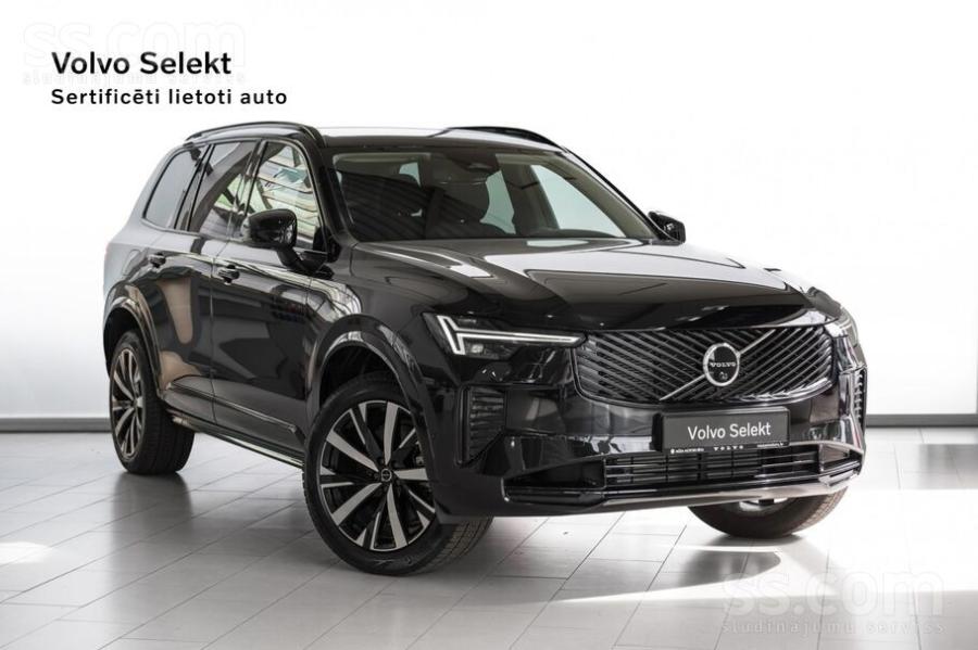 Black Volvo XC90 2025 in Riga, with an engine capacity of 2.00 L and mileage of 3 thousand km for 69990 €, photo 11 on AUTOMOTO.COM.LV
