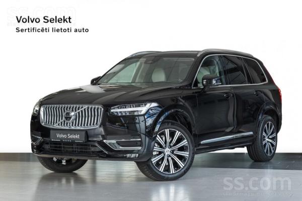 Black Volvo XC90 2025 in Riga, with an engine capacity of 2.00 L and mileage of 38 thousand km for 54000 €, photo 1 on AUTOMOTO.COM.LV