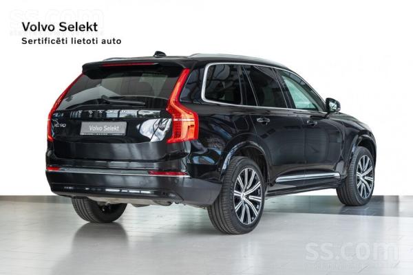 Black Volvo XC90 2025 in Riga, with an engine capacity of 2.00 L and mileage of 38 thousand km for 54000 €, photo 3 on AUTOMOTO.COM.LV