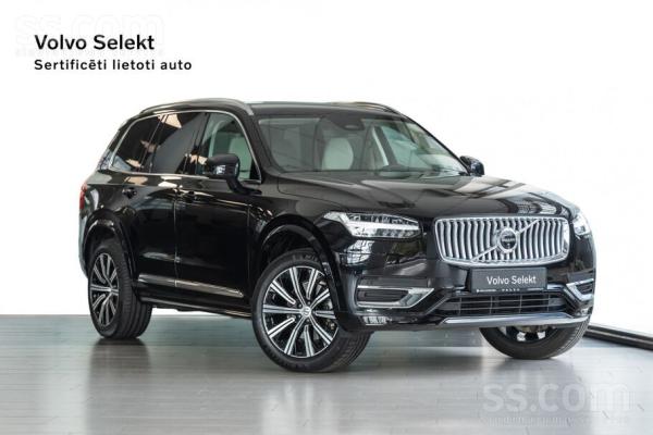 Black Volvo XC90 2025 in Riga, with an engine capacity of 2.00 L and mileage of 38 thousand km for 54000 €, photo 10 on AUTOMOTO.COM.LV