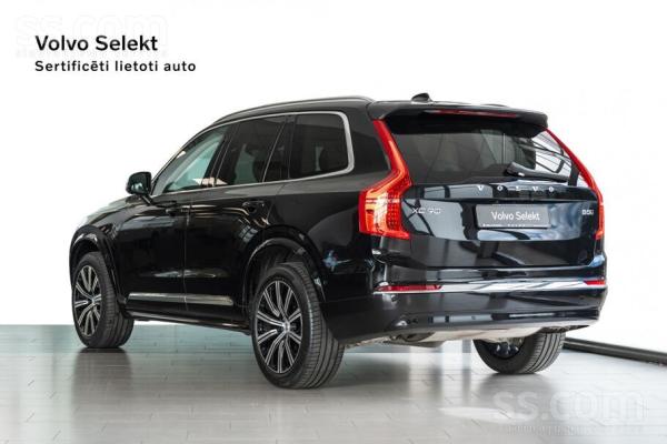 Black Volvo XC90 2025 in Riga, with an engine capacity of 2.00 L and mileage of 38 thousand km for 54000 €, photo 11 on AUTOMOTO.COM.LV