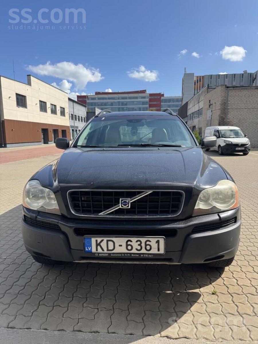 Black Volvo XC90 2026 in Riga, with an engine capacity of 2.40 L and mileage of 428 thousand km for 820 €, photo 1 on AUTOMOTO.COM.LV