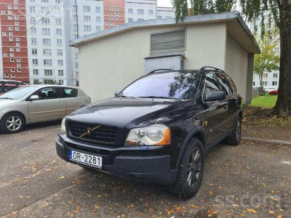 Вольво ХС90 2004 в Рига на AUTOMOTO.COM.LV Черный Вольво ХС90 2004 в Рига, объемом двигателя 2.40 л и пробегом 450 тыс. км за 3099 €, фото 5 на AUTOMOTO.COM.LV