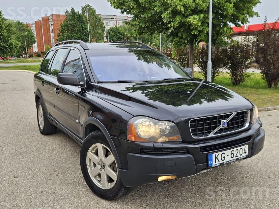 Melns Volvo XC90 2005 Rīga, ar dzinēja tilpumu 2.40 L un nobraukumu 0 tūkst. km par 2900 €, foto 1 vietnē AUTOMOTO.COM.LV
