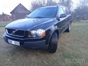 Melns Volvo XC90 2004 Rēzekne, ar dzinēja tilpumu 2.50 L un nobraukumu 364 tūkst. km par 3850 €, foto  vietnē AUTOMOTO.COM.LV