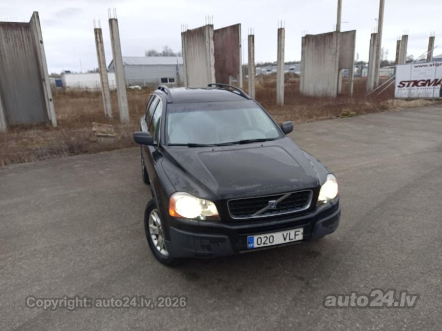 Black Volvo XC90 2005 in Tallinn, with an engine capacity of 2.90 L and mileage of 259 thousand km for 6750 €, photo 1 on AUTOMOTO.COM.LV
