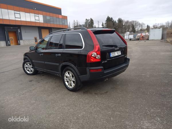 Black Volvo XC90 2005 in Tallinn, with an engine capacity of 2.90 L and mileage of 255 thousand km for 6750 €, photo 4 on AUTOMOTO.COM.LV