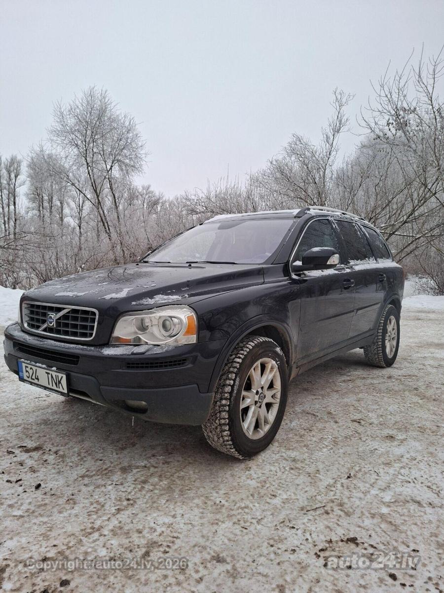 Black Volvo XC90 2007 in Tartu, with an engine capacity of 2.40 L and mileage of 351 thousand km for 5300 €, photo 2 on AUTOMOTO.COM.LV
