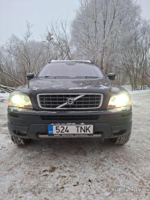 Black Volvo XC90 2007 in Tartu, with an engine capacity of 2.40 L and mileage of 351 thousand km for 5300 €, photo 12 on AUTOMOTO.COM.LV