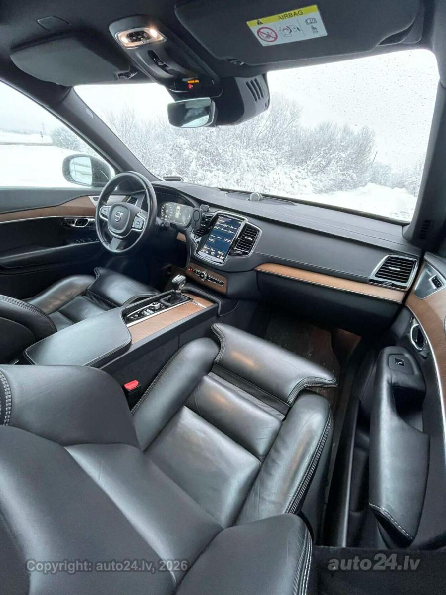 Melns Volvo XC90 2016 Tartu, ar dzinēja tilpumu 2.00 L un nobraukumu 273 tūkst. km par 19000 €, foto 3 vietnē AUTOMOTO.COM.LV