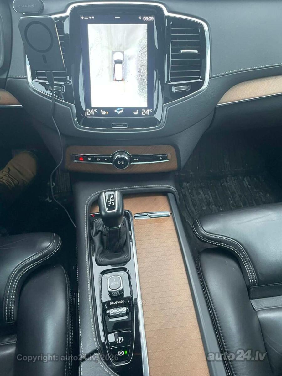 Melns Volvo XC90 2016 Tartu, ar dzinēja tilpumu 2.00 L un nobraukumu 273 tūkst. km par 19000 €, foto 5 vietnē AUTOMOTO.COM.LV