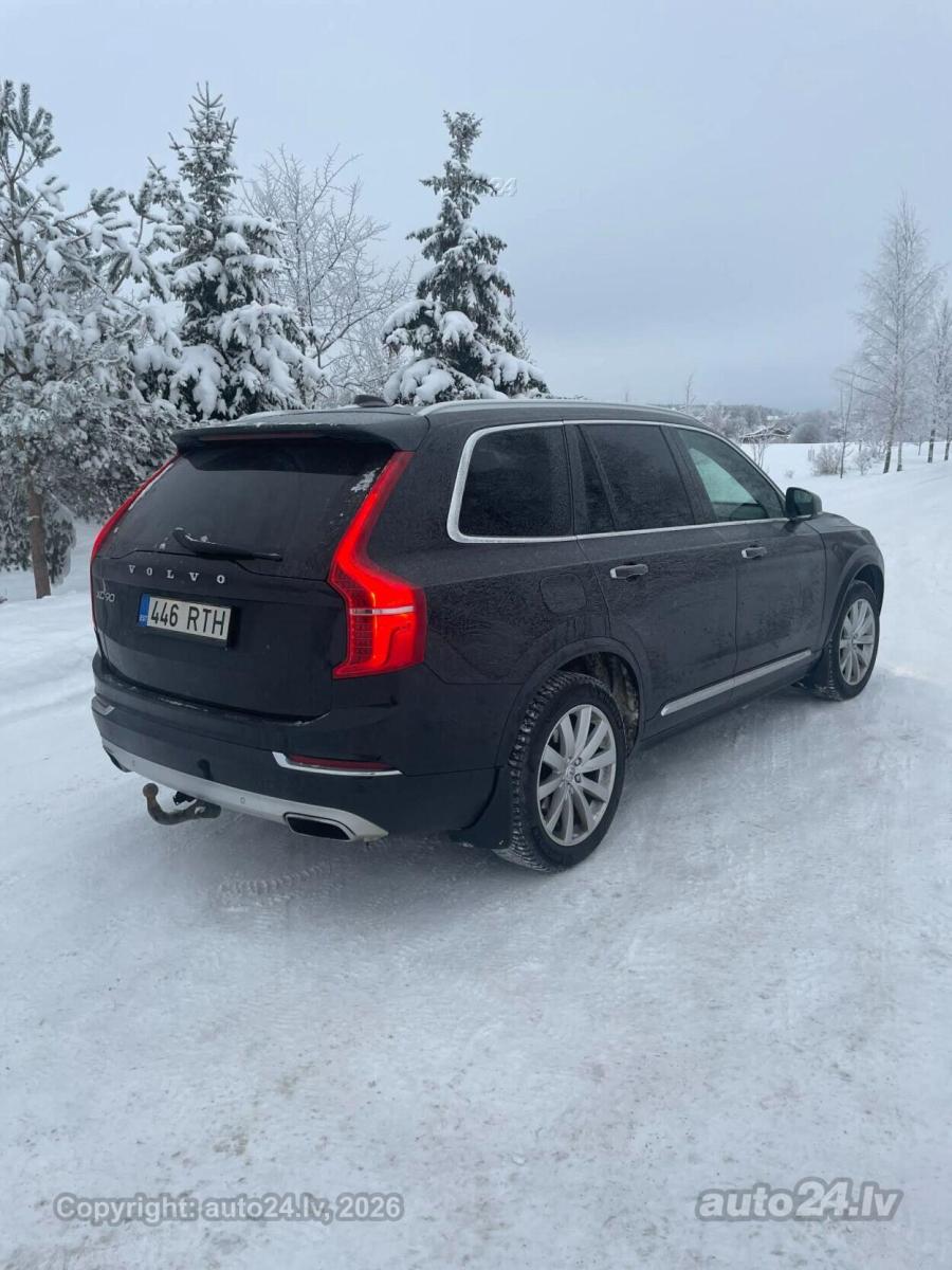 Melns Volvo XC90 2016 Tartu, ar dzinēja tilpumu 2.00 L un nobraukumu 273 tūkst. km par 19000 €, foto 8 vietnē AUTOMOTO.COM.LV