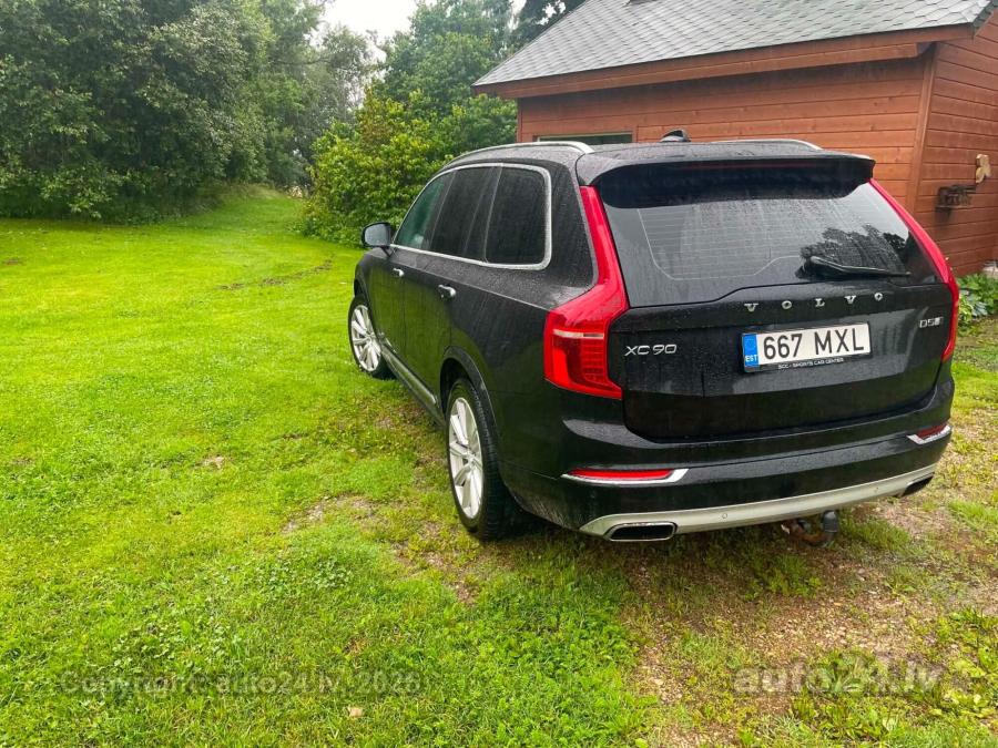 Black Volvo XC90 2017 in Tallinn, with an engine capacity of 2.00 L and mileage of 250 thousand km for 23900 €, photo 1 on AUTOMOTO.COM.LV