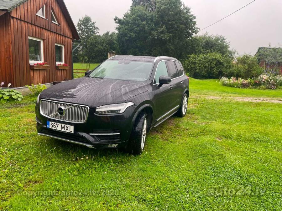 Black Volvo XC90 2017 in Tallinn, with an engine capacity of 2.00 L and mileage of 250 thousand km for 23900 €, photo 5 on AUTOMOTO.COM.LV