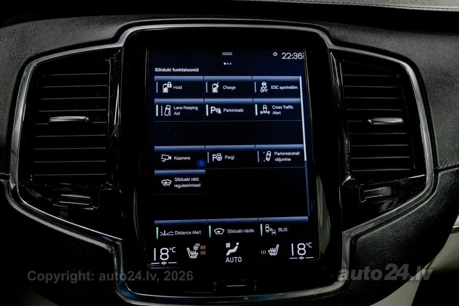 Черный Вольво ХС90 2017 в Пярну, объемом двигателя 2.00 л и пробегом 224 тыс. км за 23999 €, фото 30 на AUTOMOTO.COM.LV