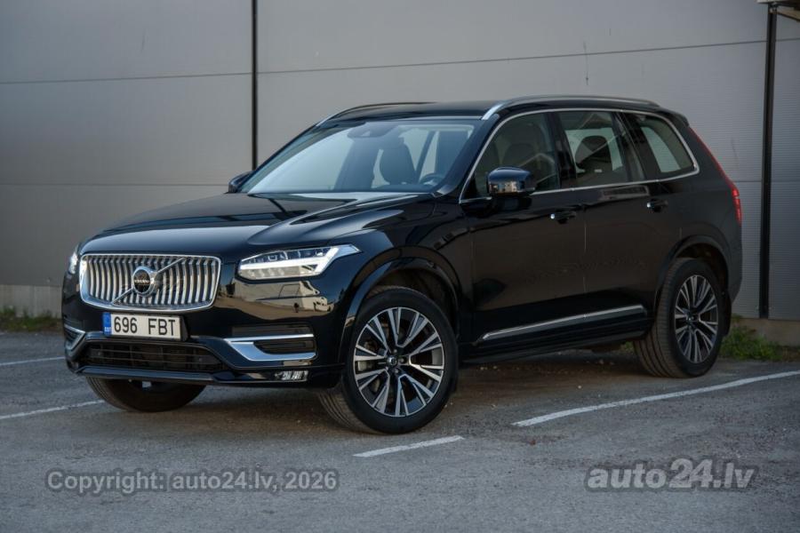 Black Volvo XC90 2022 in Tallinn, with an engine capacity of 2.00 L and mileage of 85 thousand km for 44000 €, photo 1 on AUTOMOTO.COM.LV