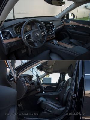 Black Volvo XC90 2022 in Tallinn, with an engine capacity of 2.00 L and mileage of 85 thousand km for 44000 €, photo 10 on AUTOMOTO.COM.LV