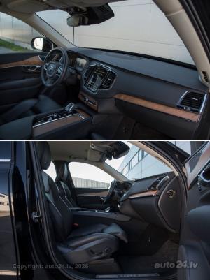 Black Volvo XC90 2022 in Tallinn, with an engine capacity of 2.00 L and mileage of 85 thousand km for 44000 €, photo 11 on AUTOMOTO.COM.LV