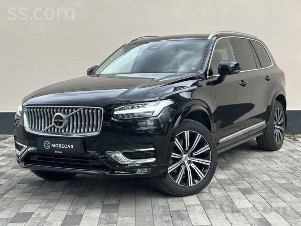 Black Volvo XC90 2024 in Riga, with an engine capacity of 2.00 L and mileage of 37 thousand km for 52950 €, photo 1 on AUTOMOTO.COM.LV