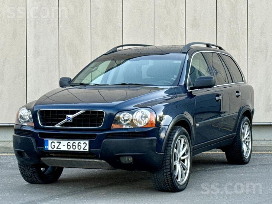 Blue Volvo XC90 2003 in Riga, with an engine capacity of 2.90 L and mileage of 275 thousand km for 2950 €, photo 1 on AUTOMOTO.COM.LV