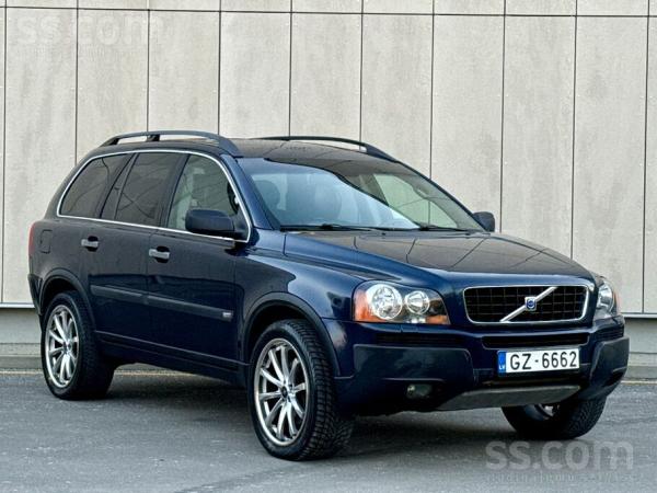 Blue Volvo XC90 2003 in Riga, with an engine capacity of 2.90 L and mileage of 275 thousand km for 2950 €, photo 6 on AUTOMOTO.COM.LV