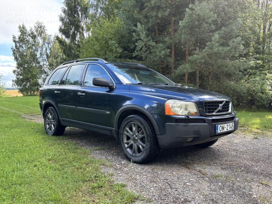 Синий Вольво ХС90 2003 в Рига, объемом двигателя 2.40 л и пробегом 485 тыс. км за 2100 €, фото 3 на AUTOMOTO.COM.LV