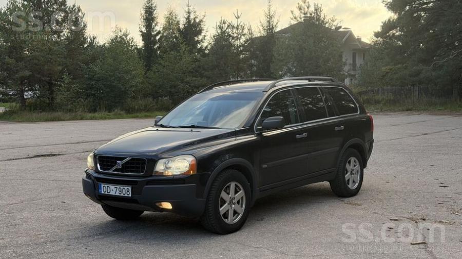 Синий Вольво ХС90 2003 в Юрмала, объемом двигателя 2.40 л и пробегом 319 тыс. км за 2500 €, фото 1 на AUTOMOTO.COM.LV