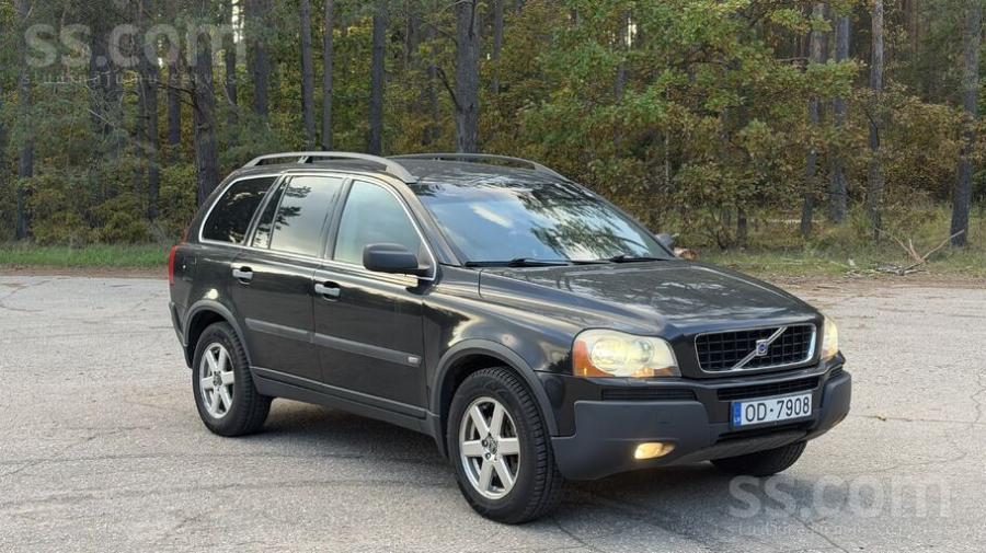 Синий Вольво ХС90 2003 в Юрмала, объемом двигателя 2.40 л и пробегом 319 тыс. км за 2500 €, фото 3 на AUTOMOTO.COM.LV