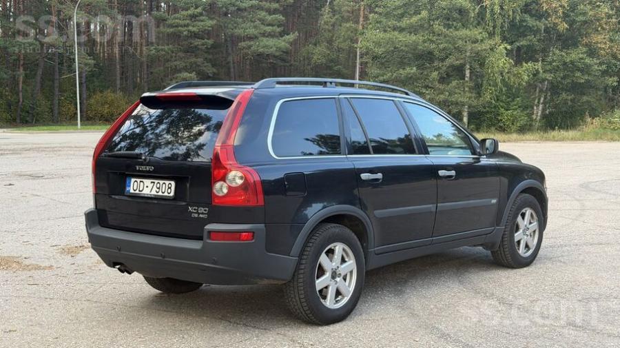 Синий Вольво ХС90 2003 в Юрмала, объемом двигателя 2.40 л и пробегом 319 тыс. км за 2500 €, фото 4 на AUTOMOTO.COM.LV