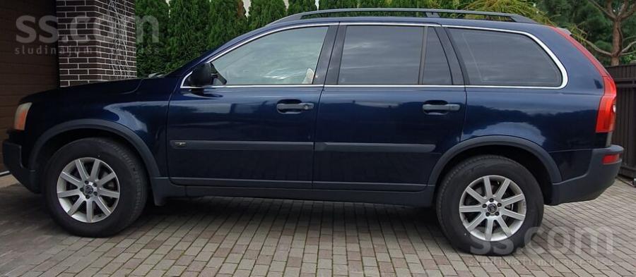 Zils Volvo XC90 2004 Rīga, ar dzinēja tilpumu 2.40 L un nobraukumu 344 tūkst. km par 4000 €, foto 23 vietnē AUTOMOTO.COM.LV