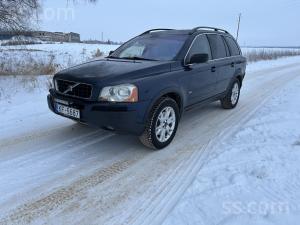 Zils Volvo XC90 2004 Rēzekne, ar dzinēja tilpumu 2.40 L un nobraukumu 402 tūkst. km par 3800 €, foto  vietnē AUTOMOTO.COM.LV